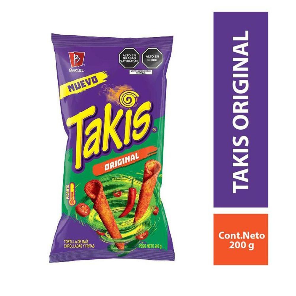 TAKIS FLOW BAR 200G , ORIGINAL - spidregpe